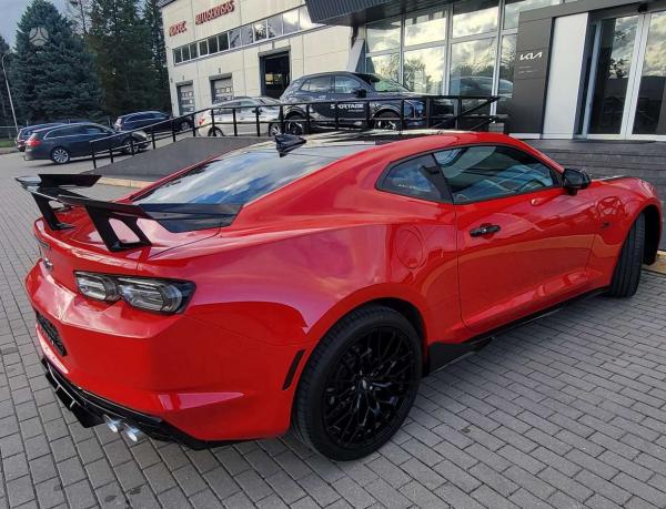 Chevrolet Camaro 2022 in Siauliai on AUTOMOTO.COM.LV Red Chevrolet Camaro 2022 in Siauliai, with an engine capacity of 3.60 L and mileage of 51 thousand km for 26999 €, photo 10 on AUTOMOTO.COM.LV