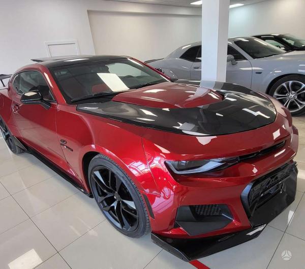 Sarkans Chevrolet Camaro 2023 Šauļi, ar dzinēja tilpumu 3.60 L un nobraukumu 40 tūkst. km par 26999 €, foto 8 vietnē AUTOMOTO.COM.LV