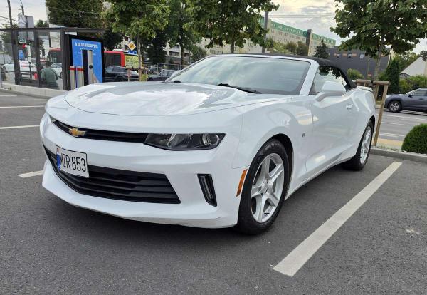 Шевроле Камаро 2018 в Каунас на AUTOMOTO.COM.LV Белый Шевроле Камаро 2018 в Каунас, объемом двигателя 2.00 л и пробегом 135 тыс. км за 17700 €, фото 1 на AUTOMOTO.COM.LV