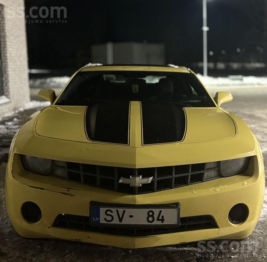 Dzeltens Chevrolet Camaro 2010 Ogre, ar dzinēja tilpumu 3.60 L un nobraukumu 234 tūkst. km par 10895 €, foto 1 vietnē AUTOMOTO.COM.LV