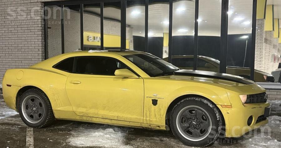 Dzeltens Chevrolet Camaro 2010 Ogre, ar dzinēja tilpumu 3.60 L un nobraukumu 234 tūkst. km par 10895 €, foto 4 vietnē AUTOMOTO.COM.LV