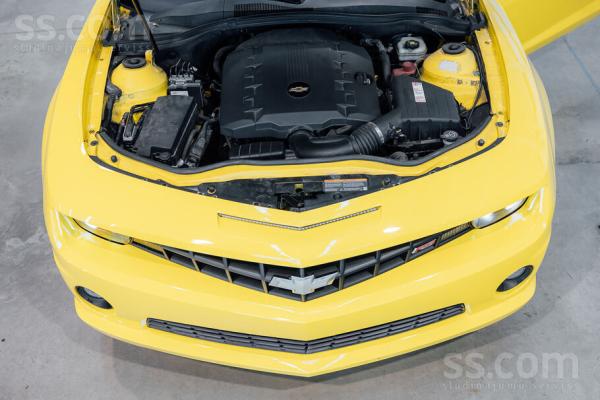 Dzeltens Chevrolet Camaro 2010 Rīga, ar dzinēja tilpumu 3.60 L un nobraukumu 100 tūkst. km par 12500 €, foto 8 vietnē AUTOMOTO.COM.LV