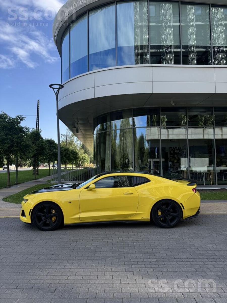 Dzeltens Chevrolet Camaro 2017 Rīga, ar dzinēja tilpumu 6.20 L un nobraukumu 77 tūkst. km par 29900 €, foto 5 vietnē AUTOMOTO.COM.LV
