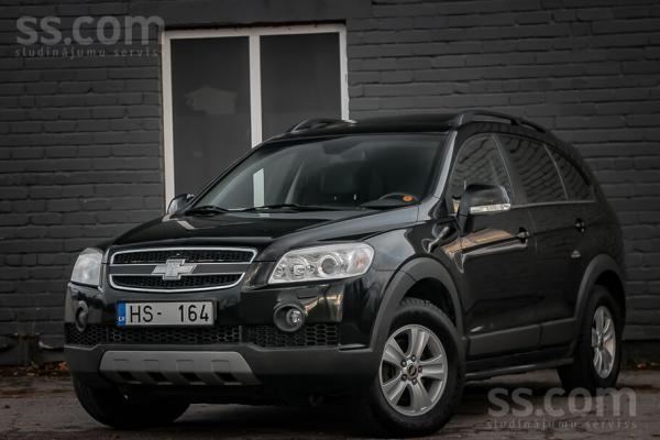Melns Chevrolet Captiva 2007 Tukums, ar dzinēja tilpumu 2.00 L un nobraukumu 210 tūkst. km par 3790 €, foto 2 vietnē AUTOMOTO.COM.LV