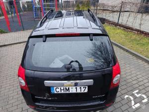 Black Chevrolet Captiva 2007 in Vilnius, with an engine capacity of 2.00 L and mileage of 165 thousand km for 2500 €, photo 11 on AUTOMOTO.COM.LV