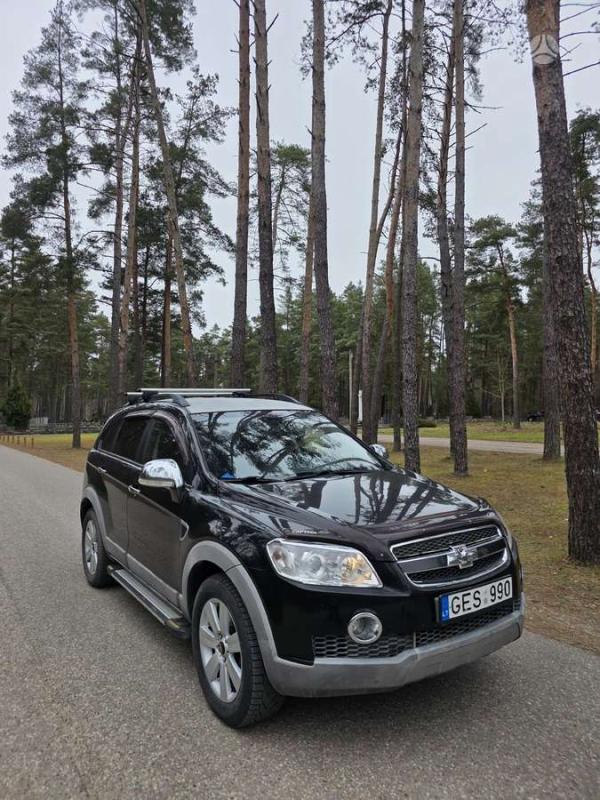 Melns Chevrolet Captiva 2007 Ukmergė, ar dzinēja tilpumu 2.00 L un nobraukumu 248 tūkst. km par 3500 €, foto 1 vietnē AUTOMOTO.COM.LV
