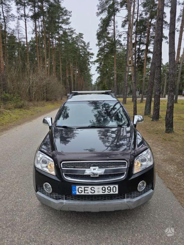 Melns Chevrolet Captiva 2007 Ukmergė, ar dzinēja tilpumu 2.00 L un nobraukumu 248 tūkst. km par 3500 €, foto 9 vietnē AUTOMOTO.COM.LV