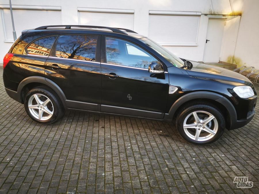 Melns Chevrolet Captiva 2007 Klaipėda, ar dzinēja tilpumu 2.00 L un nobraukumu 163 tūkst. km par 3800 €, foto 7 vietnē AUTOMOTO.COM.LV