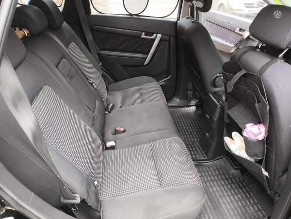 Melns Chevrolet Captiva 2007 Visaginas, ar dzinēja tilpumu 1.99 L un nobraukumu 274 tūkst. km par 1800 €, foto 8 vietnē AUTOMOTO.COM.LV