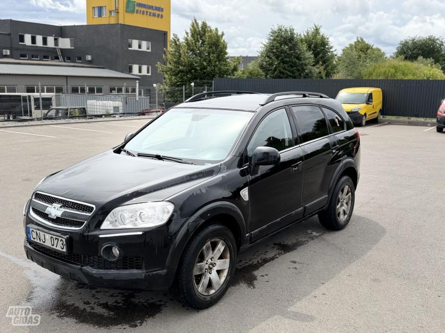 Melns Chevrolet Captiva 2007 Kauņa, ar dzinēja tilpumu 2.00 L un nobraukumu 350 tūkst. km par 1750 €, foto 8 vietnē AUTOMOTO.COM.LV