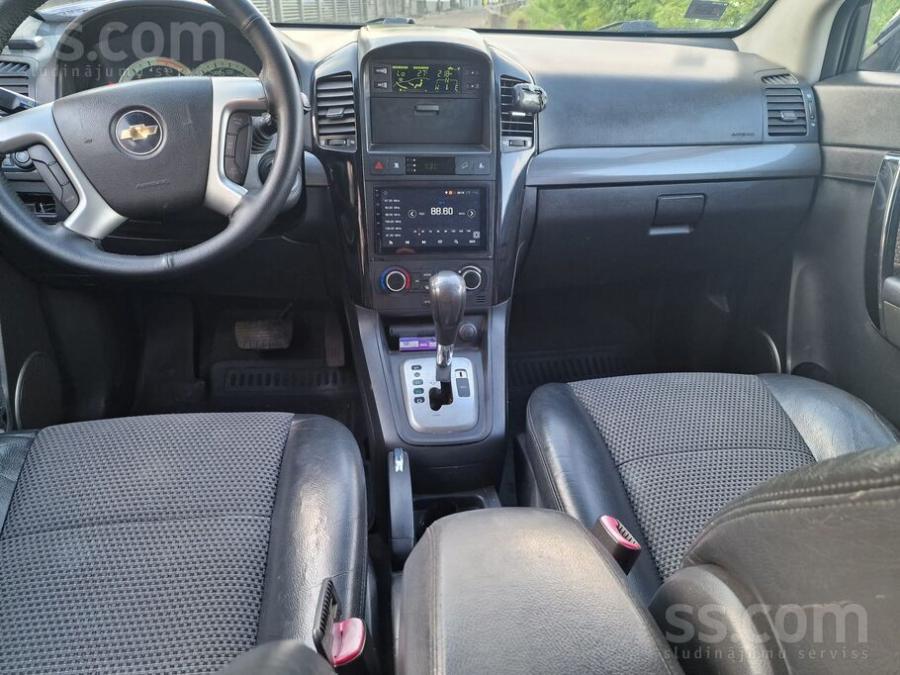 Melns Chevrolet Captiva 2007 Rīga, ar dzinēja tilpumu 2.00 L un nobraukumu 303 tūkst. km par 2100 €, foto 11 vietnē AUTOMOTO.COM.LV