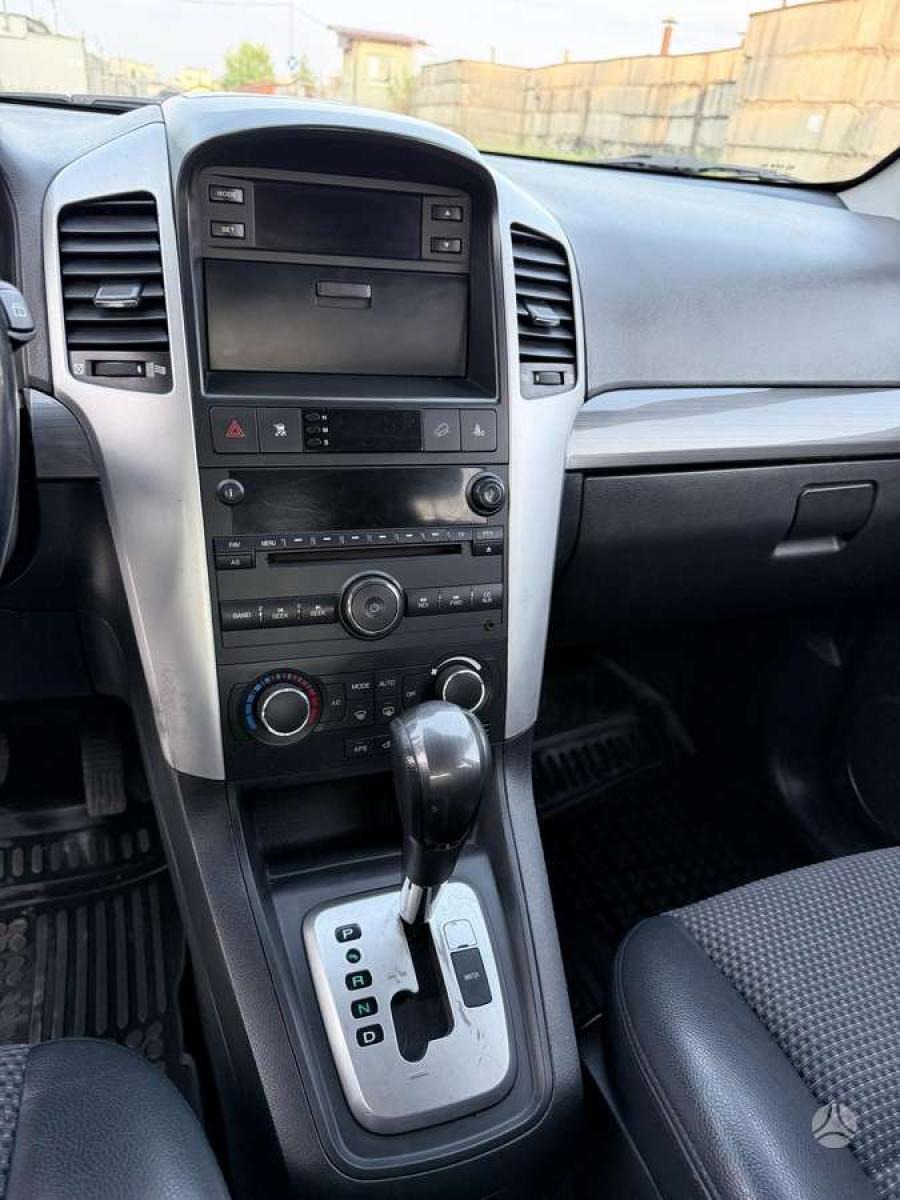 Черный Шевроле Каптива 2007 в Каунас, объемом двигателя 2.00 л и пробегом 224 тыс. км за 3200 €, фото 19 на AUTOMOTO.COM.LV