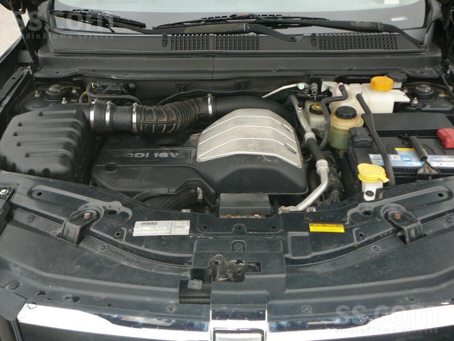 Melns Chevrolet Captiva 2007 Cēsis, ar dzinēja tilpumu 2.00 L un nobraukumu 263 tūkst. km par 2350 €, foto 19 vietnē AUTOMOTO.COM.LV