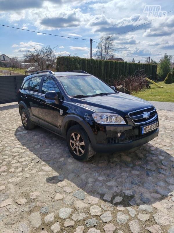 Melns Chevrolet Captiva 2008 Ukmergė, ar dzinēja tilpumu 2.00 L un nobraukumu 236 tūkst. km par 1800 €, foto 3 vietnē AUTOMOTO.COM.LV
