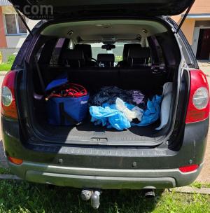 Black Chevrolet Captiva 2008 in Liepaja, with an engine capacity of 2.00 L and mileage of 251 thousand km for 1750 €, photo 10 on AUTOMOTO.COM.LV
