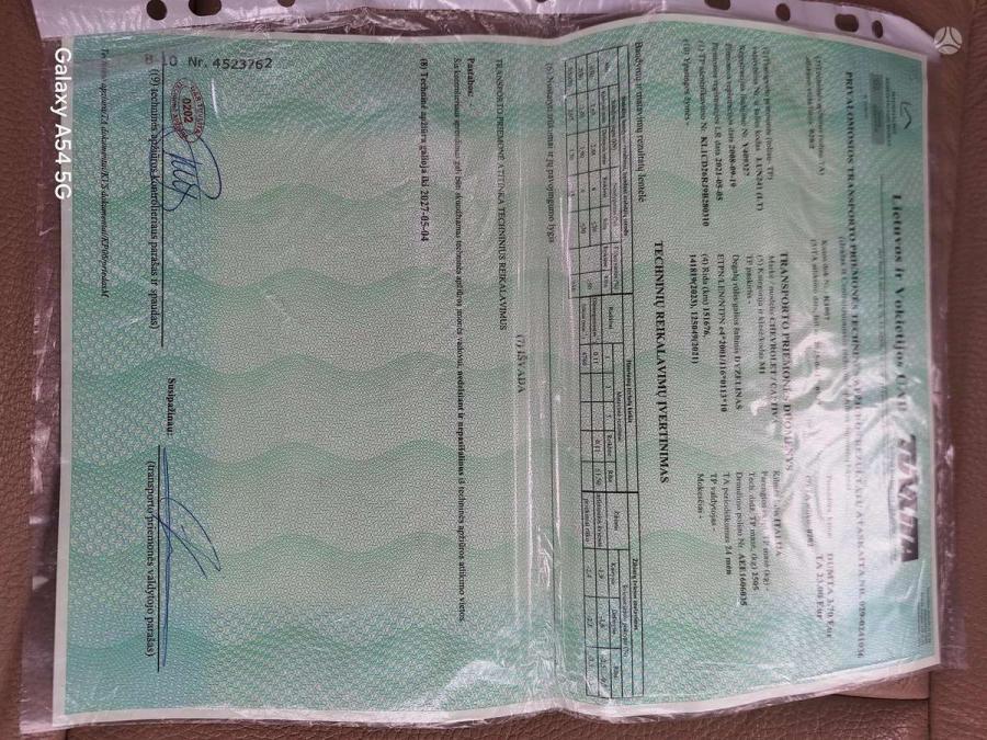Черный Шевроле Каптива 2008 в Вильнюс, объемом двигателя 1.99 л и пробегом 159 тыс. км за 4000 €, фото 36 на AUTOMOTO.COM.LV