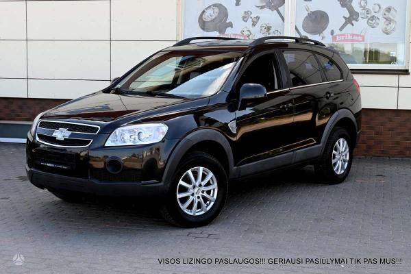 Chevrolet Captiva 2009 Kretinga vietnē Melns Chevrolet Captiva 2009 Kretinga, ar dzinēja tilpumu 2.40 L un nobraukumu 216 tūkst. km par 3999 €, foto 4 vietnē AUTOMOTO.COM.LV