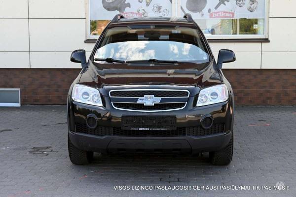 Chevrolet Captiva 2009 Kretinga vietnē Melns Chevrolet Captiva 2009 Kretinga, ar dzinēja tilpumu 2.40 L un nobraukumu 216 tūkst. km par 3999 €, foto 5 vietnē AUTOMOTO.COM.LV
