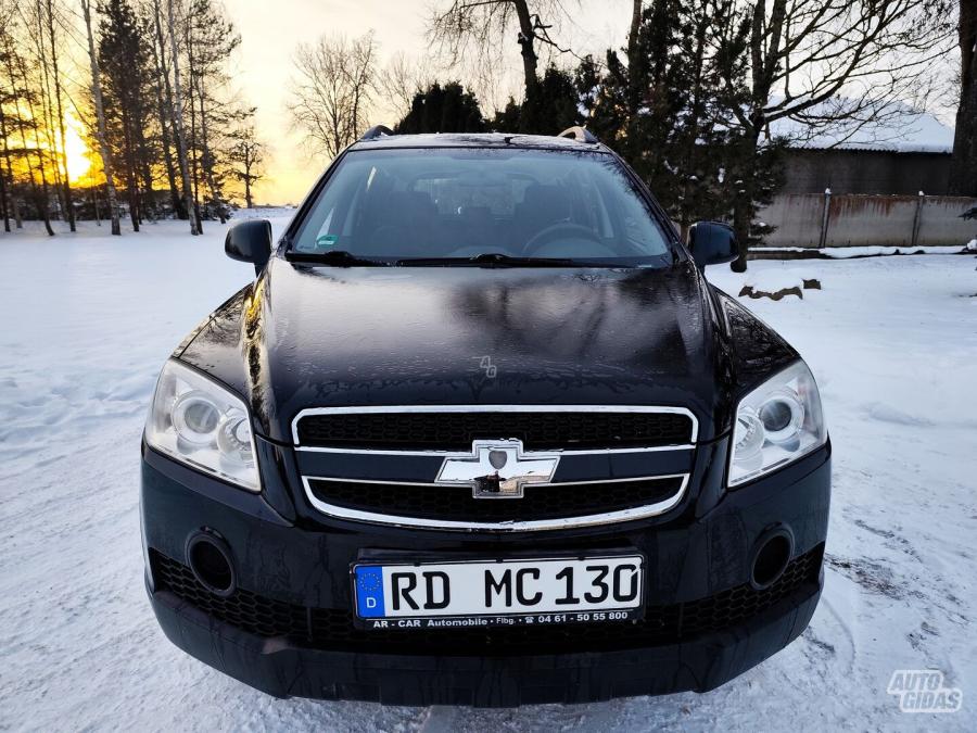 Melns Chevrolet Captiva 2011 Mažeikiai, ar dzinēja tilpumu 2.00 L un nobraukumu 235 tūkst. km par 4800 €, foto 12 vietnē AUTOMOTO.COM.LV