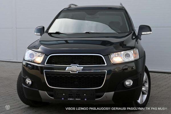 Black Chevrolet Captiva 2011 in Kretinga, with an engine capacity of 2.20 L and mileage of 204 thousand km for 5499 €, photo 2 on AUTOMOTO.COM.LV