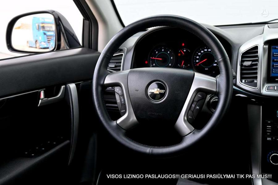 Melns Chevrolet Captiva 2011 Kretinga, ar dzinēja tilpumu 2.20 L un nobraukumu 204 tūkst. km par 5499 €, foto 27 vietnē AUTOMOTO.COM.LV