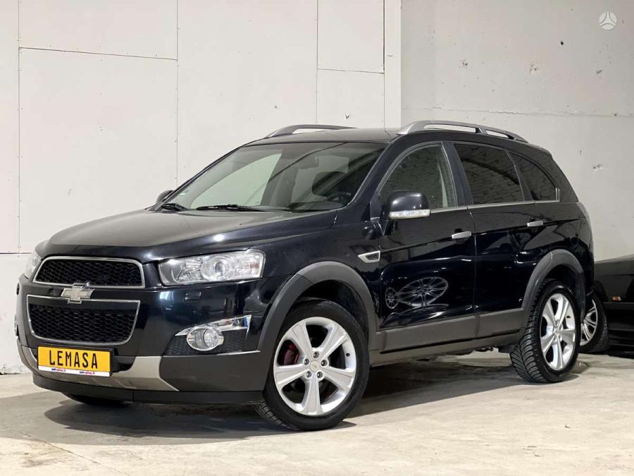 Melns Chevrolet Captiva 2012 Klaipėda, ar dzinēja tilpumu 2.23 L un nobraukumu 208 tūkst. km par 5555 €, foto 7 vietnē AUTOMOTO.COM.LV