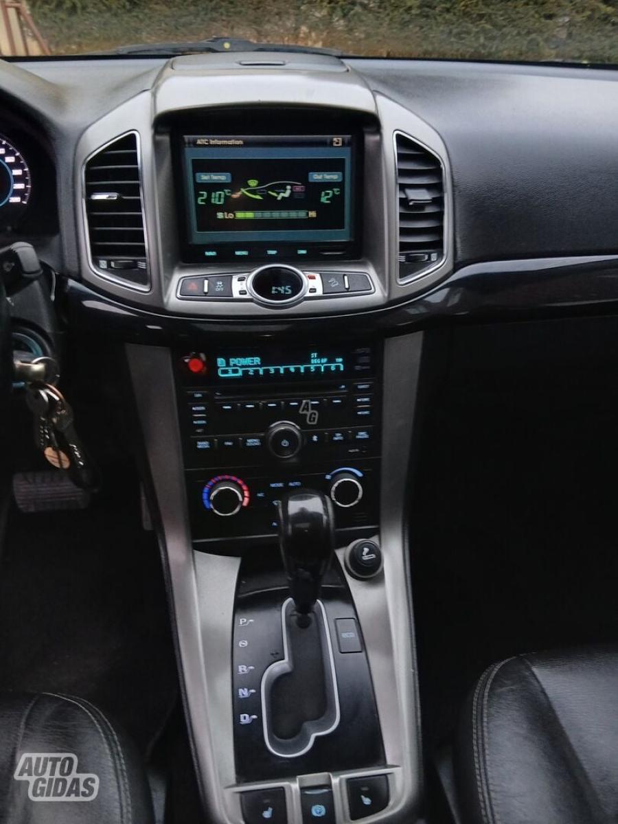 Black Chevrolet Captiva 2012 in Klaipeda, with an engine capacity of 2.20 L and mileage of 300 thousand km for 5000 €, photo 10 on AUTOMOTO.COM.LV