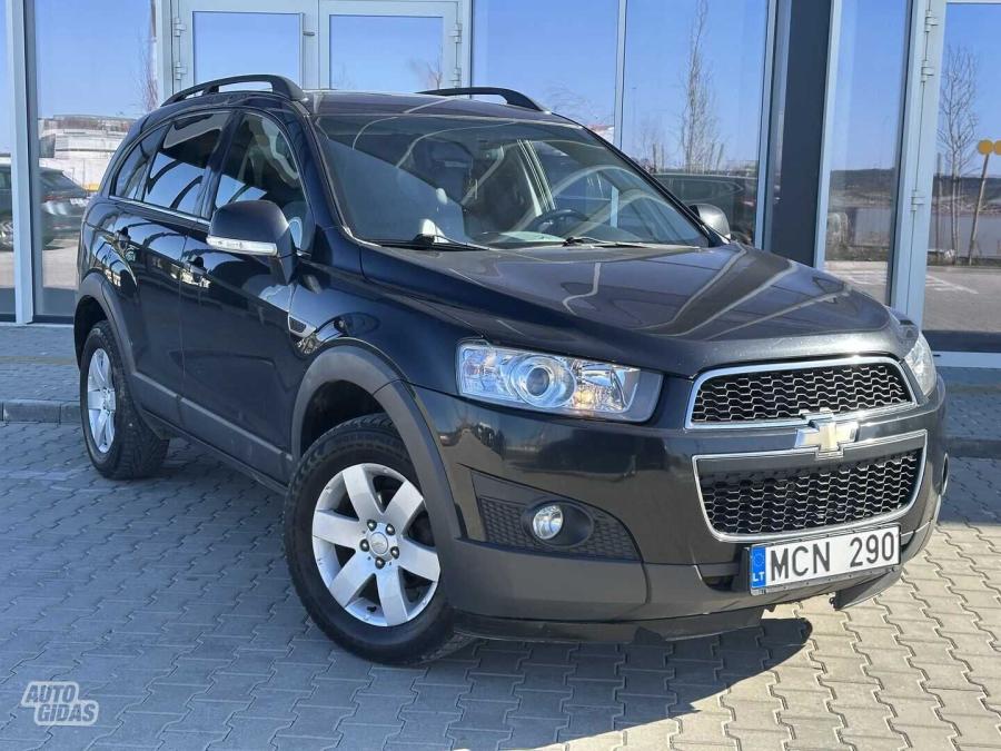 Melns Chevrolet Captiva 2012 Viļņa, ar dzinēja tilpumu 2.20 L un nobraukumu 270 tūkst. km par 3500 €, foto 1 vietnē AUTOMOTO.COM.LV
