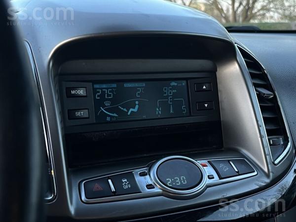 Melns Chevrolet Captiva 2012 Rīga, ar dzinēja tilpumu 2.20 L un nobraukumu 265 tūkst. km par 4290 €, foto 9 vietnē AUTOMOTO.COM.LV
