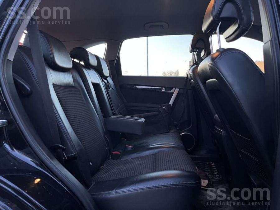 Black Chevrolet Captiva 2012 in Riga, with an engine capacity of 2.20 L and mileage of 265 thousand km for 4290 €, photo 11 on AUTOMOTO.COM.LV