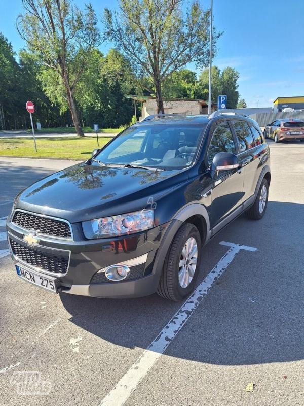 Melns Chevrolet Captiva 2012 Mažeikiai, ar dzinēja tilpumu 2.20 L un nobraukumu 248 tūkst. km par 4500 €, foto 1 vietnē AUTOMOTO.COM.LV