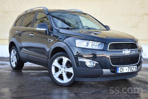 Melns Chevrolet Captiva 2012 Talsi, ar dzinēja tilpumu 2.20 L un nobraukumu 193 tūkst. km par 6200 €, foto 1 vietnē AUTOMOTO.COM.LV