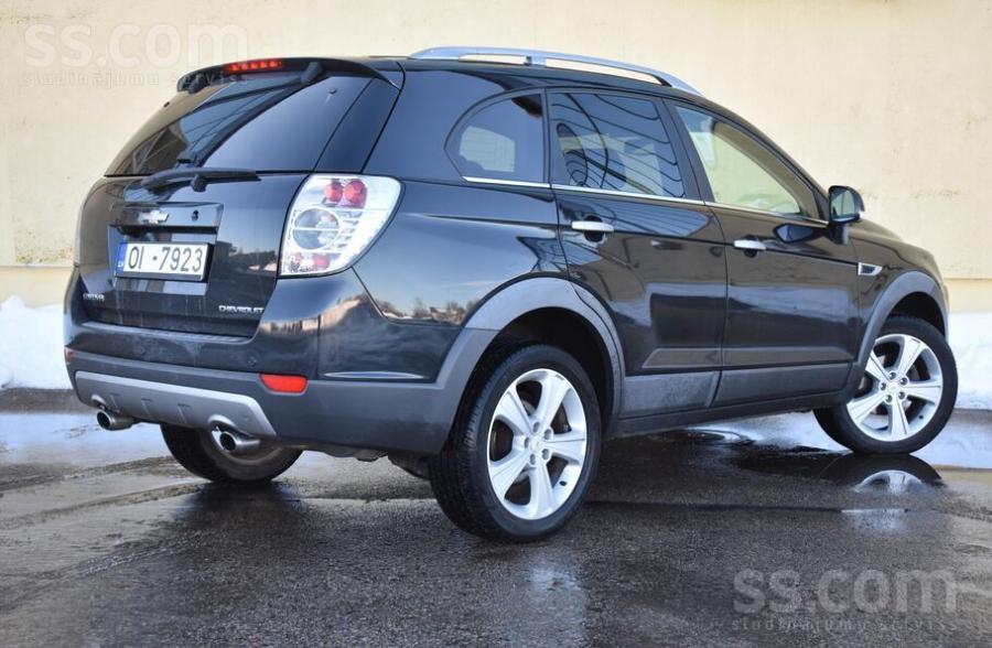 Melns Chevrolet Captiva 2012 Talsi, ar dzinēja tilpumu 2.20 L un nobraukumu 193 tūkst. km par 6200 €, foto 6 vietnē AUTOMOTO.COM.LV