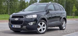 Black Chevrolet Captiva 2012 in Jelgava, with an engine capacity of 2.20 L and mileage of 0 thousand km for 6990 €, photo  on AUTOMOTO.COM.LV