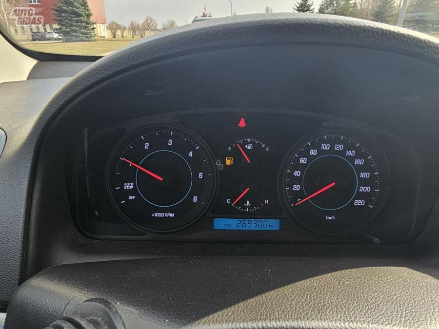 Black Chevrolet Captiva 2012 in Vilnius, with an engine capacity of 2.20 L and mileage of 269 thousand km for 4900 €, photo 17 on AUTOMOTO.COM.LV
