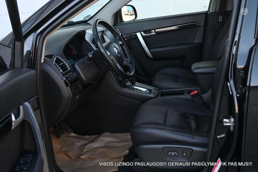 Melns Chevrolet Captiva 2012 Kretinga, ar dzinēja tilpumu 2.20 L un nobraukumu 163 tūkst. km par 6199 €, foto 15 vietnē AUTOMOTO.COM.LV