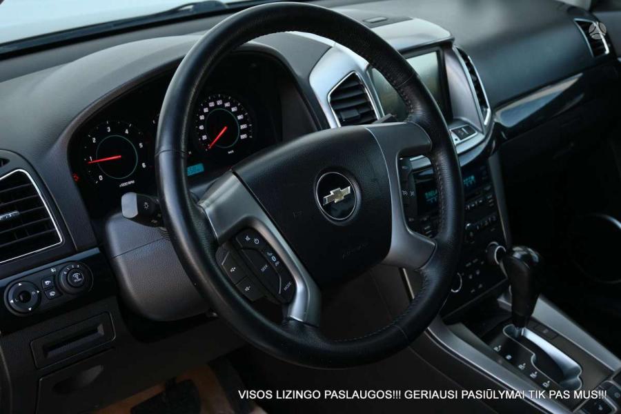Melns Chevrolet Captiva 2012 Kretinga, ar dzinēja tilpumu 2.20 L un nobraukumu 163 tūkst. km par 6199 €, foto 19 vietnē AUTOMOTO.COM.LV