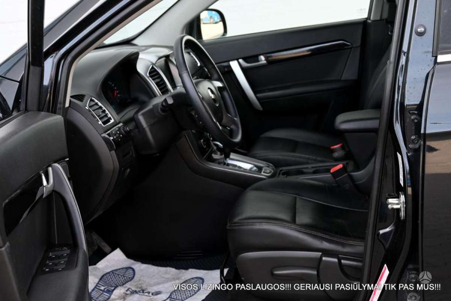 Melns Chevrolet Captiva 2012 Kretinga, ar dzinēja tilpumu 2.20 L un nobraukumu 204 tūkst. km par 5899 €, foto 16 vietnē AUTOMOTO.COM.LV