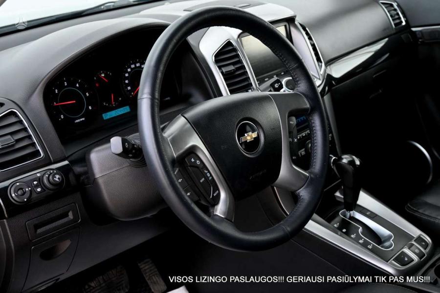Melns Chevrolet Captiva 2012 Kretinga, ar dzinēja tilpumu 2.20 L un nobraukumu 204 tūkst. km par 5899 €, foto 19 vietnē AUTOMOTO.COM.LV