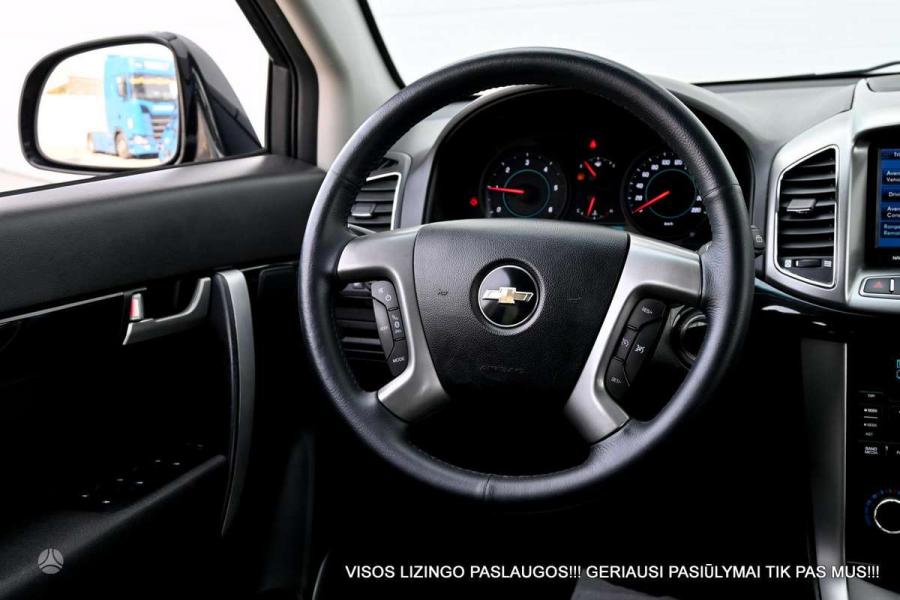 Melns Chevrolet Captiva 2012 Kretinga, ar dzinēja tilpumu 2.20 L un nobraukumu 204 tūkst. km par 5899 €, foto 27 vietnē AUTOMOTO.COM.LV