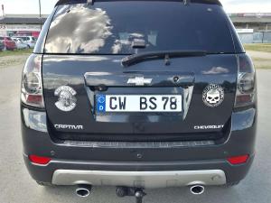 Black Chevrolet Captiva 2012 in Siauliai, with an engine capacity of 2.23 L and mileage of 225 thousand km for 4750 €, photo 7 on AUTOMOTO.COM.LV