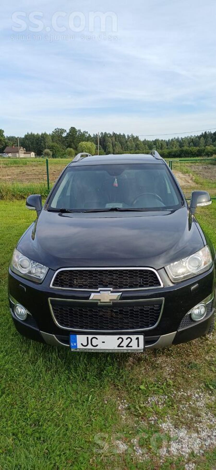 Melns Chevrolet Captiva 2012 Rīga, ar dzinēja tilpumu 2.20 L un nobraukumu 286 tūkst. km par 7000 €, foto 1 vietnē AUTOMOTO.COM.LV