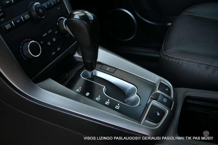 Black Chevrolet Captiva 2012 in Kretinga, with an engine capacity of 2.20 L and mileage of 163 thousand km for 6199 €, photo 21 on AUTOMOTO.COM.LV