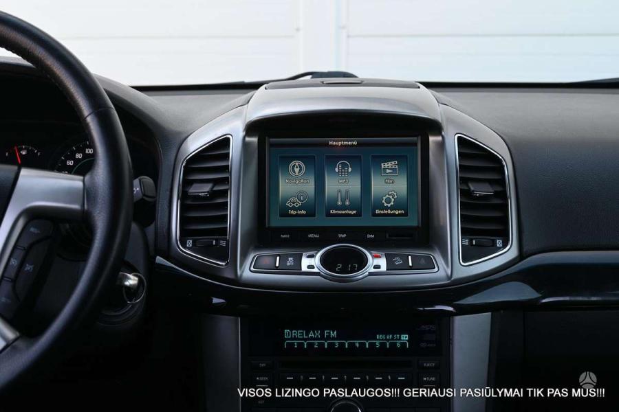 Black Chevrolet Captiva 2012 in Kretinga, with an engine capacity of 2.20 L and mileage of 163 thousand km for 6199 €, photo 30 on AUTOMOTO.COM.LV