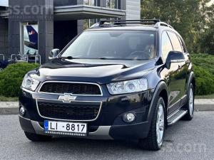 Black Chevrolet Captiva 2012 in Riga, with an engine capacity of 2.20 L and mileage of 193 thousand km for 4750 €, photo  on AUTOMOTO.COM.LV