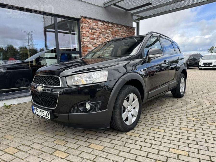 Melns Chevrolet Captiva 2012 Talsi, ar dzinēja tilpumu 2.20 L un nobraukumu 229 tūkst. km par 6500 €, foto 7 vietnē AUTOMOTO.COM.LV