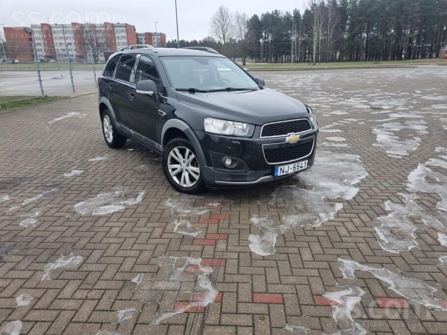 Melns Chevrolet Captiva 2013 Valmiera, ar dzinēja tilpumu 2.20 L un nobraukumu 223 tūkst. km par 5800 €, foto 2 vietnē AUTOMOTO.COM.LV