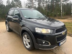 Melns Chevrolet Captiva 2014 Jēkabpils, ar dzinēja tilpumu 2.20 L un nobraukumu 195 tūkst. km par 12200 €, foto  vietnē AUTOMOTO.COM.LV