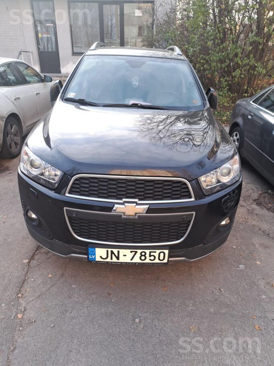Melns Chevrolet Captiva 2014 Rīga, ar dzinēja tilpumu 2.40 L un nobraukumu 206 tūkst. km par 5750 €, foto 6 vietnē AUTOMOTO.COM.LV