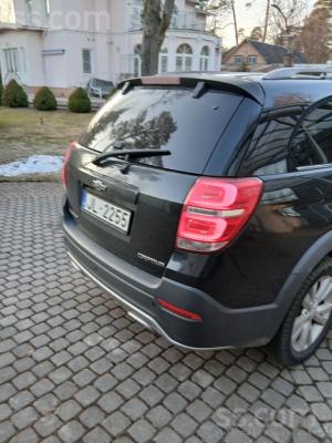 Black Chevrolet Captiva 2013 in Jurmala, with an engine capacity of 2.40 L and mileage of 139 thousand km for 5750 €, photo 7 on AUTOMOTO.COM.LV